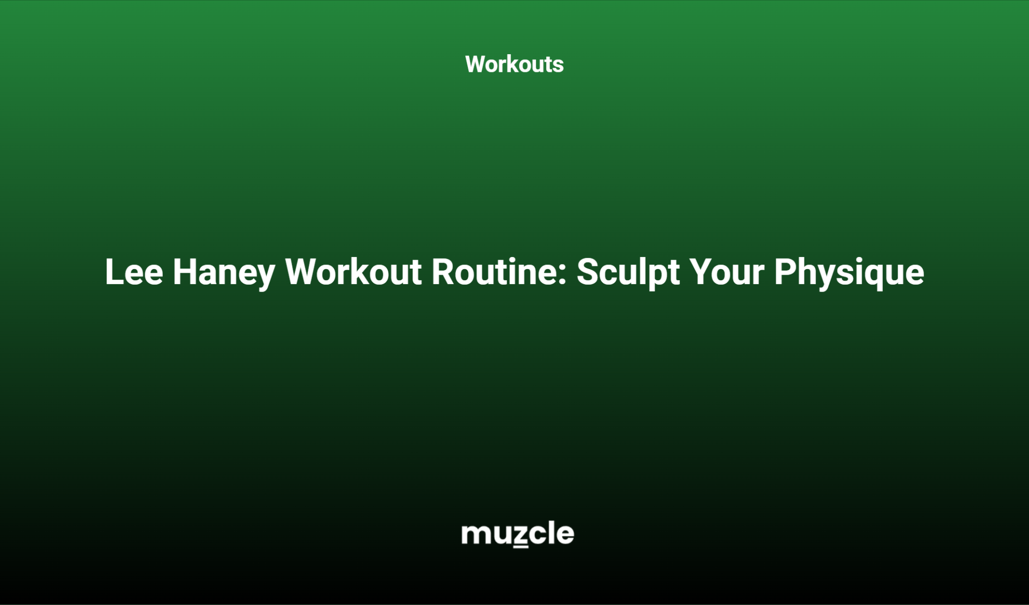 Muzcle – Elevate Your Fitness Game
